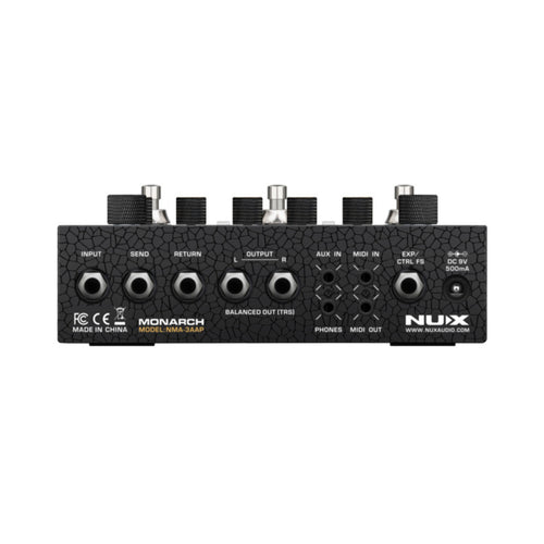 NUX Amp Academy Stomp - Guitar Amp Modeler & Multi-Effects Pedal – NUX USA