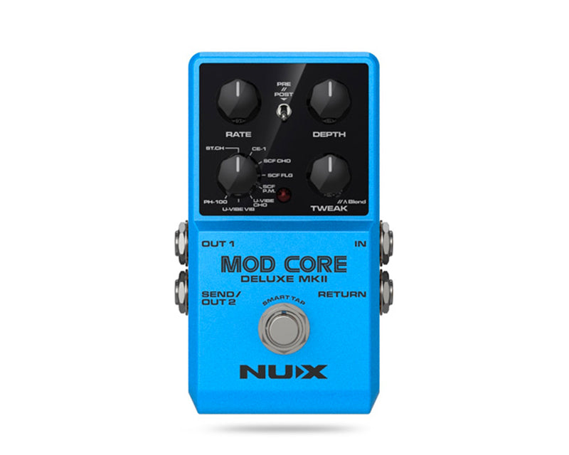 NUX Mod Core Deluxe MKII - Premium Modulation Guitar Pedal – NUX USA